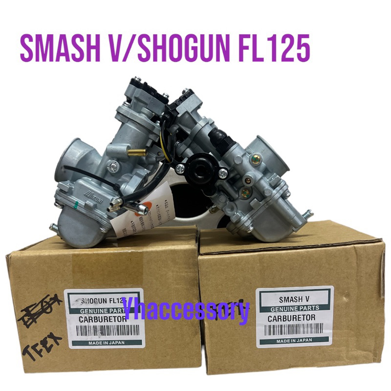 SMASH V/Shogun FL125 Carburetor original suzuki(made in japan) | Shopee ...