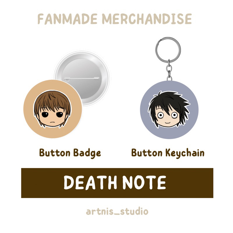 Death Note Fanmade Merchandise | Shopee Malaysia