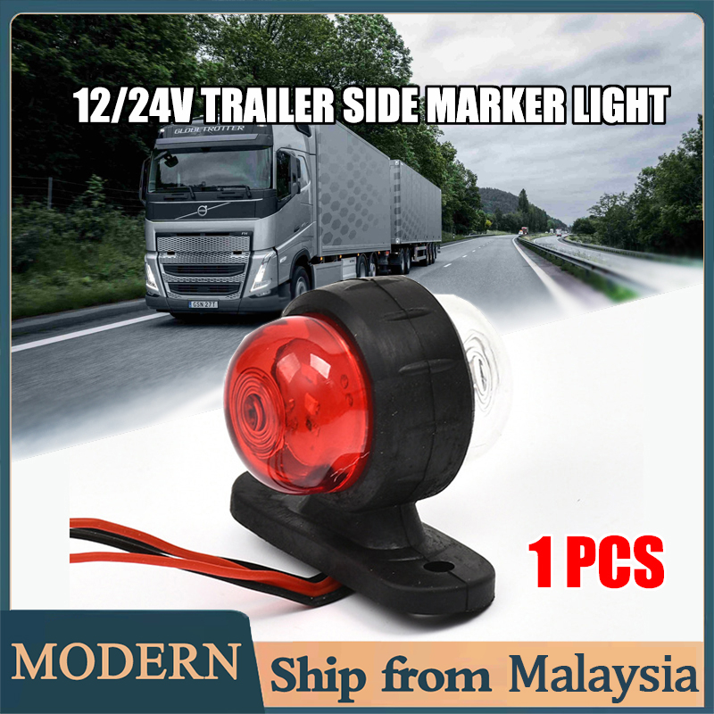 LORI CHERAS JAYA SIDE LAMP RED WHITE SIDE MARKER LIGHT 24V TRAILER ...