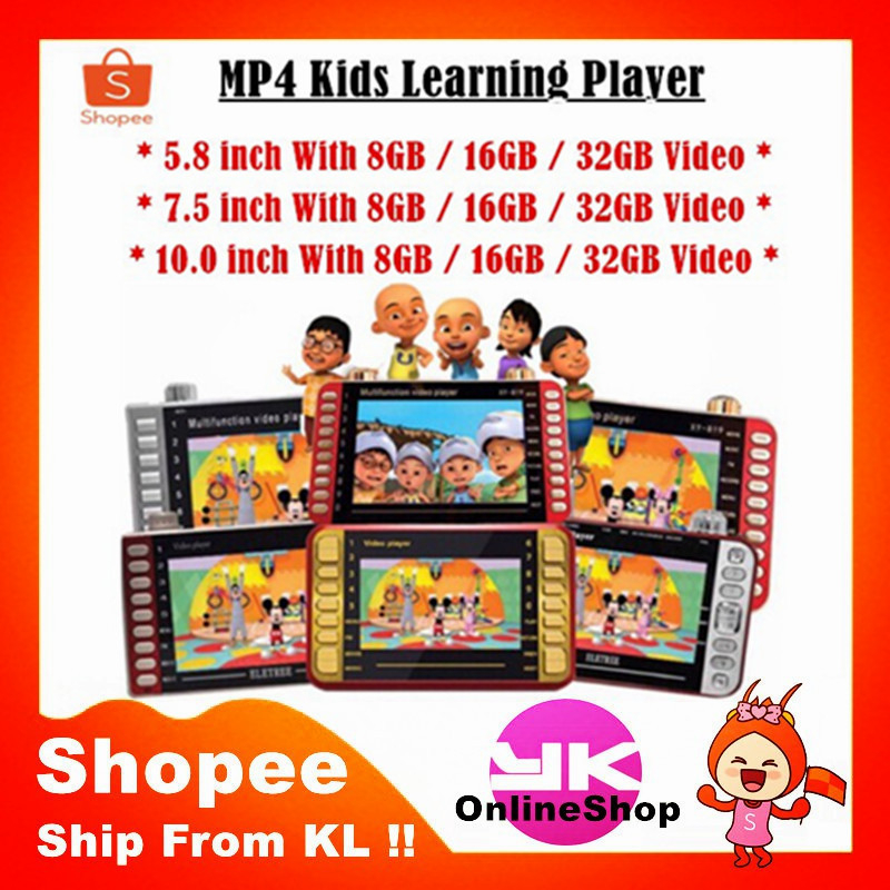 💥Hot Sale !!!💥MP4 kids learning 7.5 inch / 10inch Harga Package Islamic ...