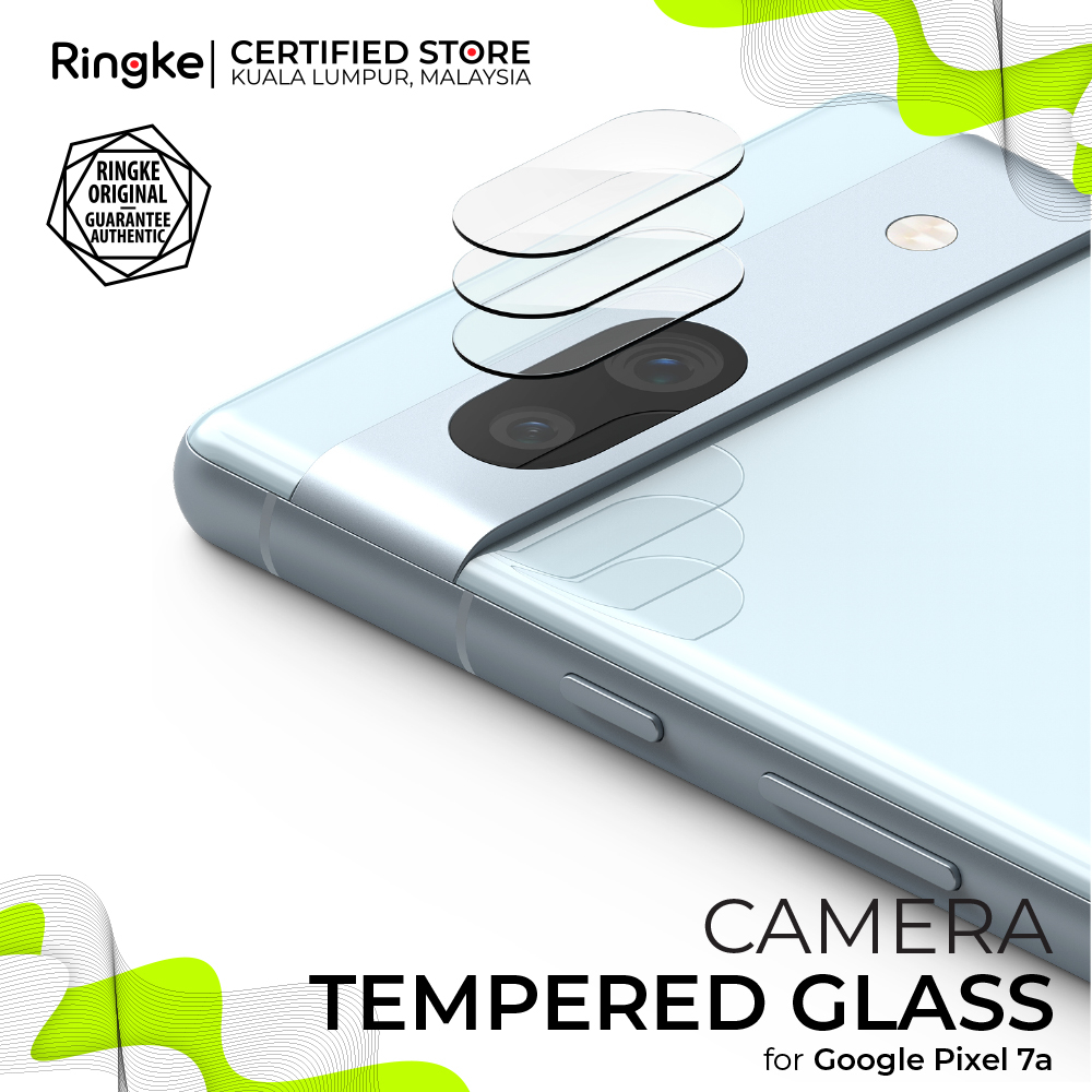 RINGKE® CAMERA GLASS PROTECTOR (3-Pack) Google Pixel 7a Hard Tempered ...