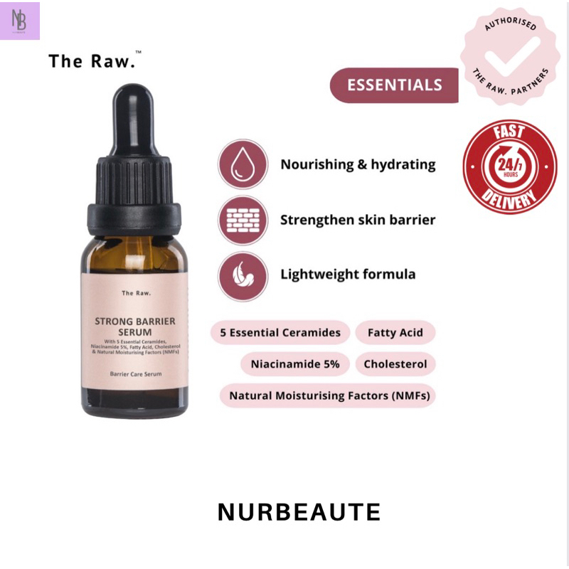 THE RAW. STRONG BARRIER SERUM | Shopee Malaysia