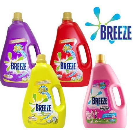 Breeze Detergent Liquid Power Clean (3.6kg)/Breeze 3 in 1 Power Laundry ...