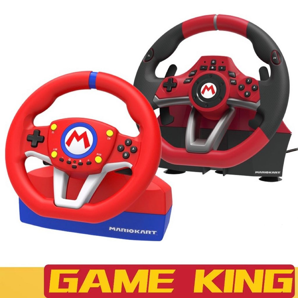 Hori Mario Kart Racing Wheel Pro Deluxe / Mini For Nintendo Switch (NEW ...