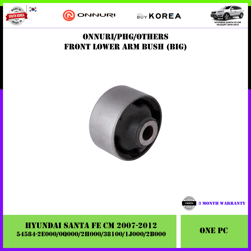 Hyundai Santa Fe CM 2.2/2.4 2007-2012 Onnuri Front Lower Arm Bush 1pc ...