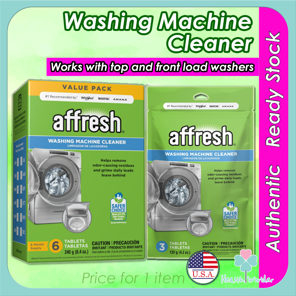 Affresh Washing Machine Cleaner, Cleans Front Load and Top Load Washers ...