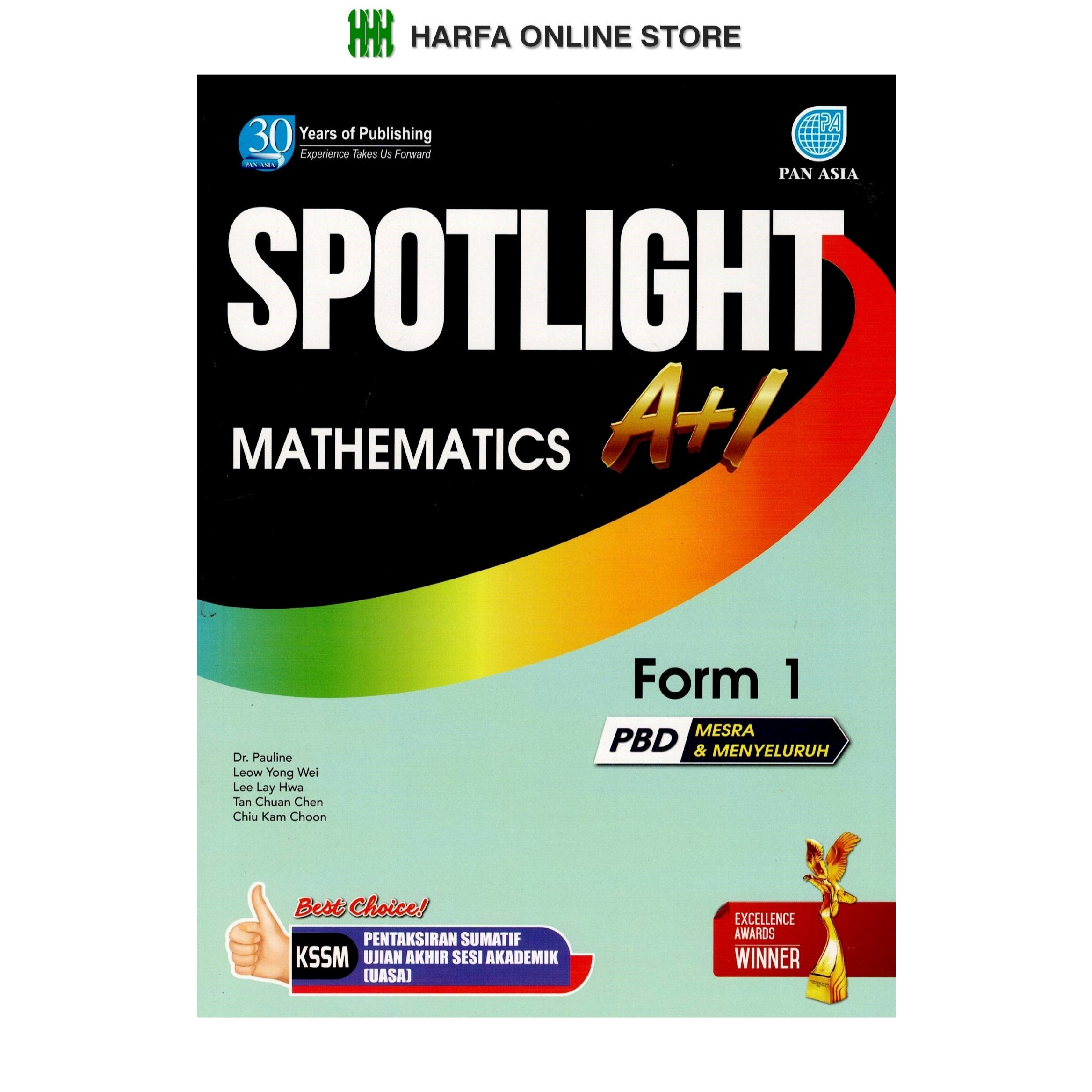 Buku Rujukan Spotlight Mathematics A+1 Form 1 ( PBD Mesra & Menteluruh ...