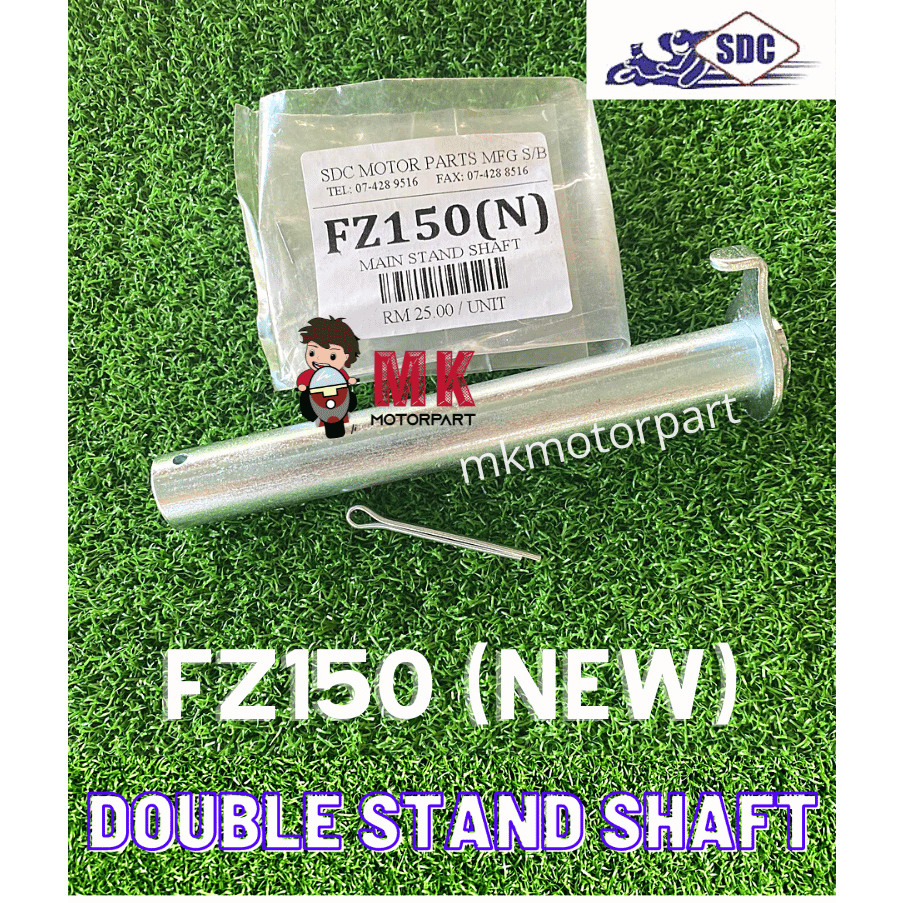 (Free Pin) SHAFT Main Stand Yamaha FZ150 (N) / FZ150i New Double Stand ...
