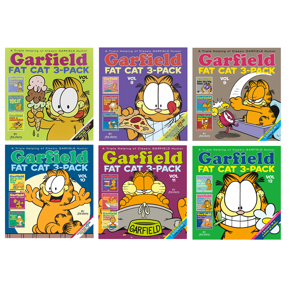 Garfield Fat Cat 3-Pack Volume 7- 12 | Shopee Malaysia
