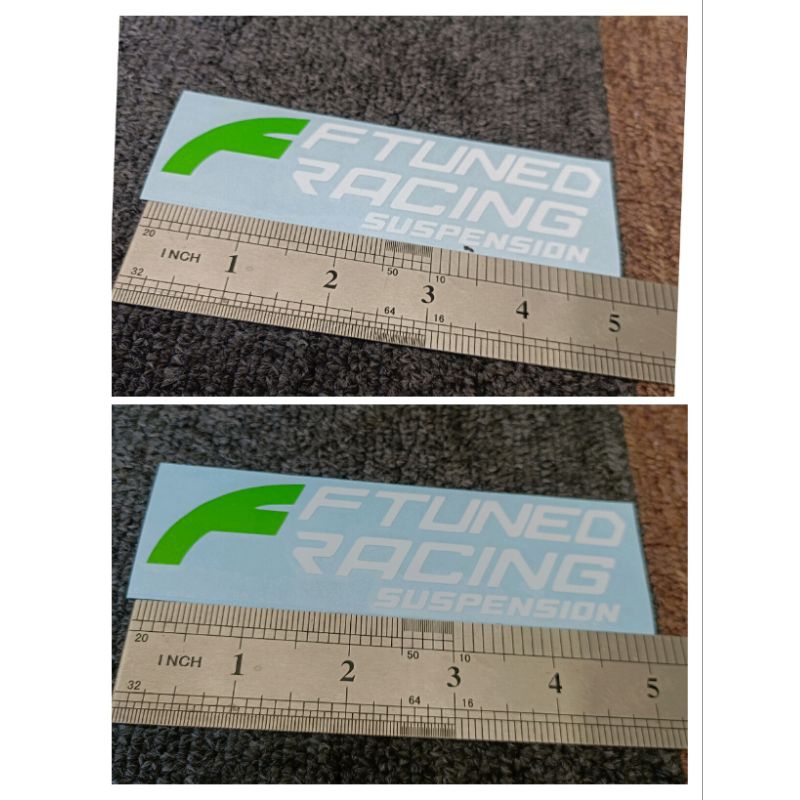 STICKER KERETA #FTUNED RACING ( 1 pcs ) | Shopee Malaysia
