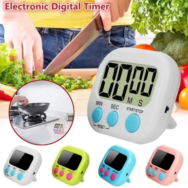 Multifunction LCD Digital Kitchen Timer Cooking Baking Oven Timer Loud ...