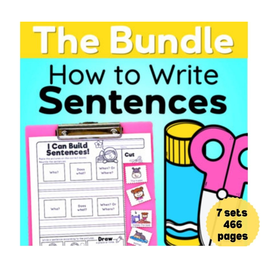 A370 – [PDF] How to Write a Sentence Bundle 7 sets 466 pages - primary ...