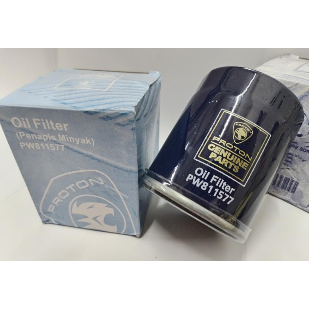 OIL FILTER FOR ALL PROTON MODEL (PW811577 BLUE / PC121102 WHITE ...