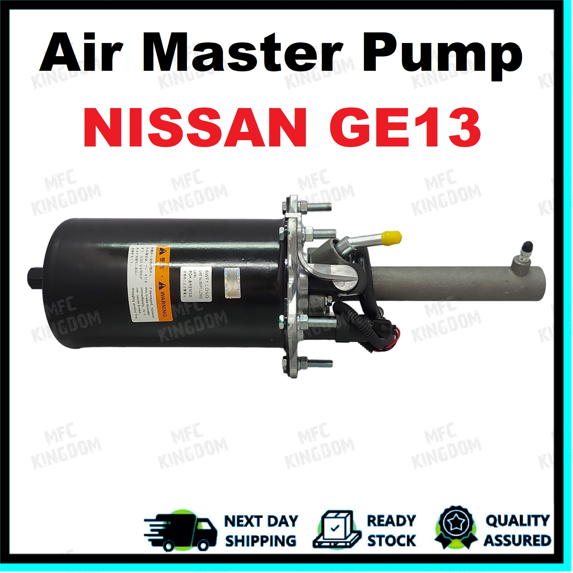 Air Master Pump / Air Brake Booster / 6WF1 / NISSAN GE13 / ISUZU ...