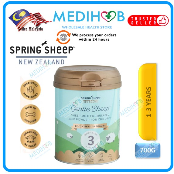 SPRING SHEEP NZ: Sheep Milk Formula Step 3 700g [HALAL] (EXP5/12/2024 ...