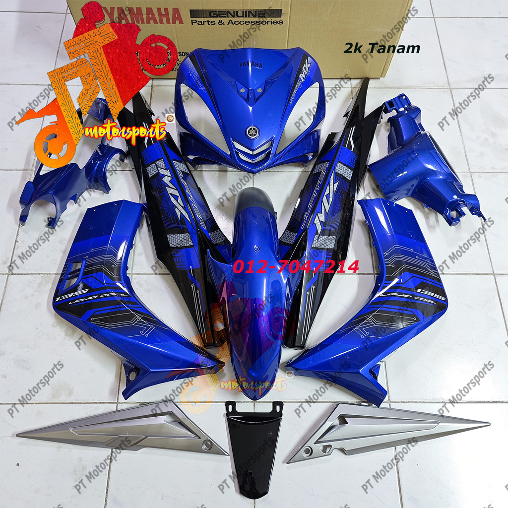 Yamaha LC 135 V1 Cover Set Biru Hitam Exciter Vietnam Rc Mx Jupiter ...