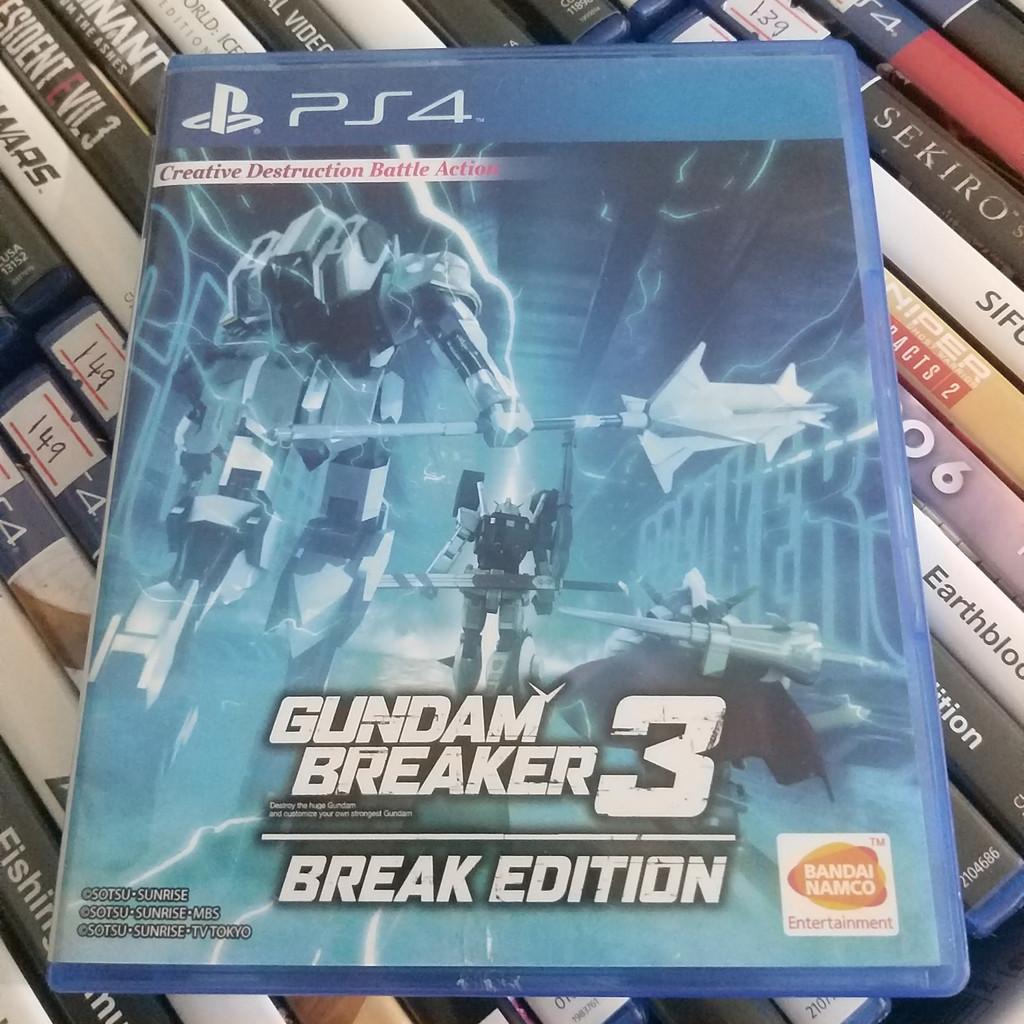 PS4 GAME GUNDAM BREAKER 3 BREAK EDITION [USED] | Shopee Malaysia