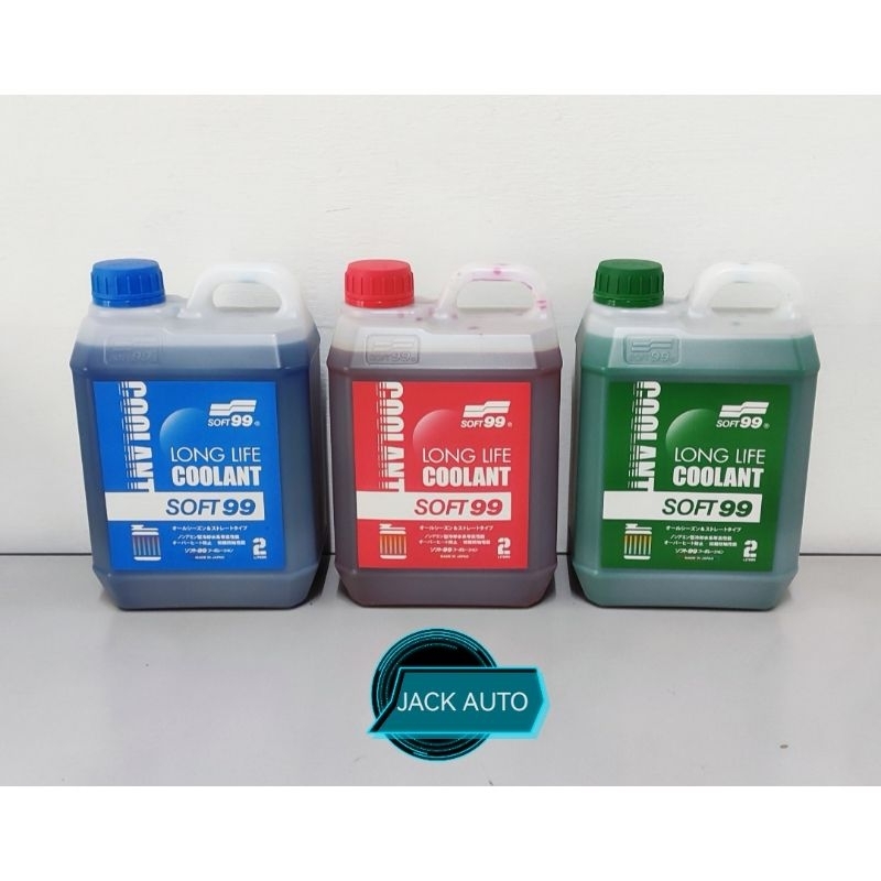 Soft 99 / Soft99 Long Life Coolant 2Liter Made In Japan ( Blue / Red ...