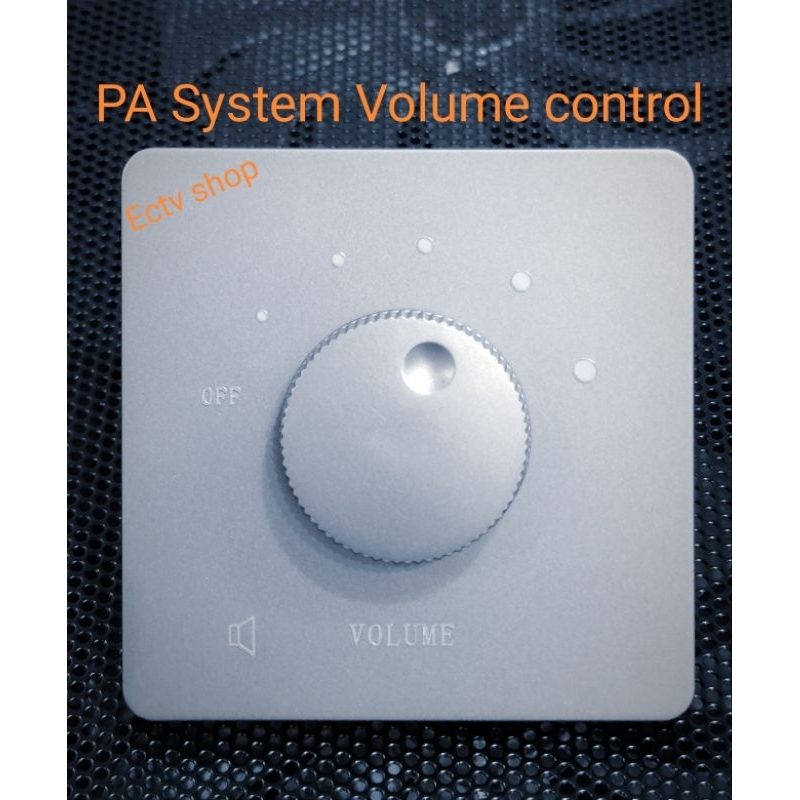 ECTV PA Speaker Volume controller wall mount | Shopee Malaysia
