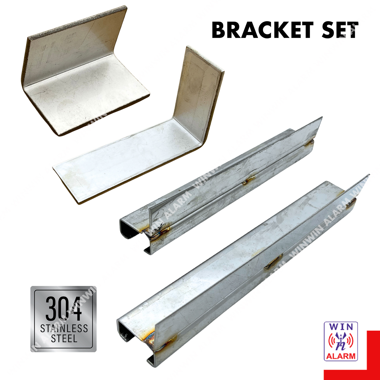 BRACKET SET ( 304 STAINLESS STEEL ) FOR SWING UNDERGROUND MOTOR ...