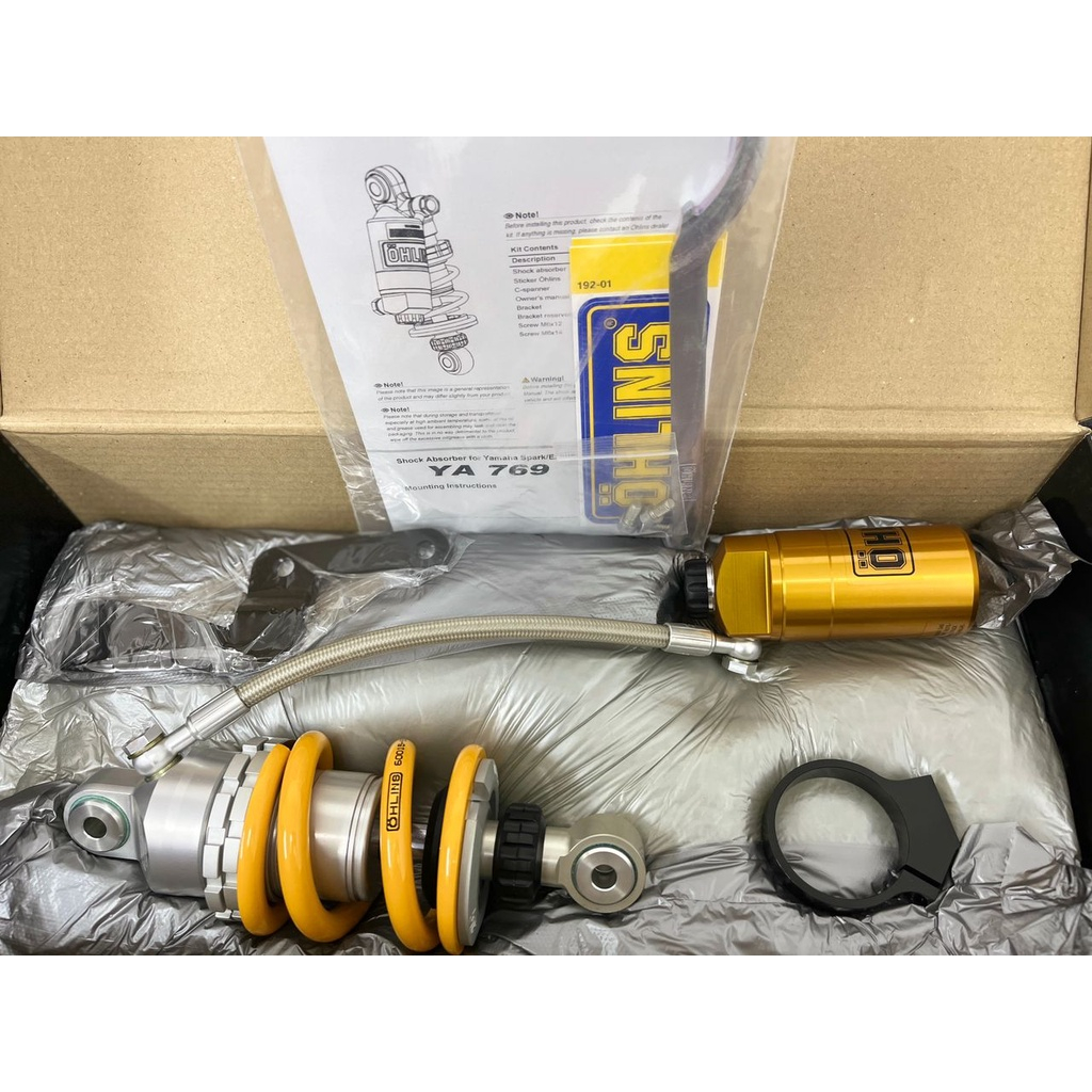 Original Ohlins Monoshock Absorber Yamaha Y15 Y15zr V1 V2 Y16 100% ...