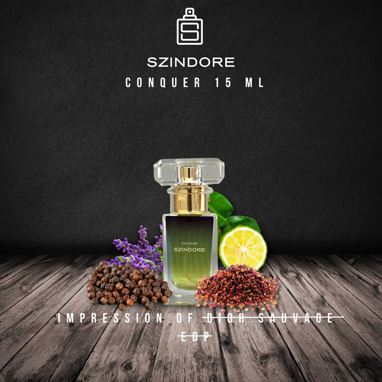 Szindore CONQUER 15 ML perfume for men | Shopee Malaysia