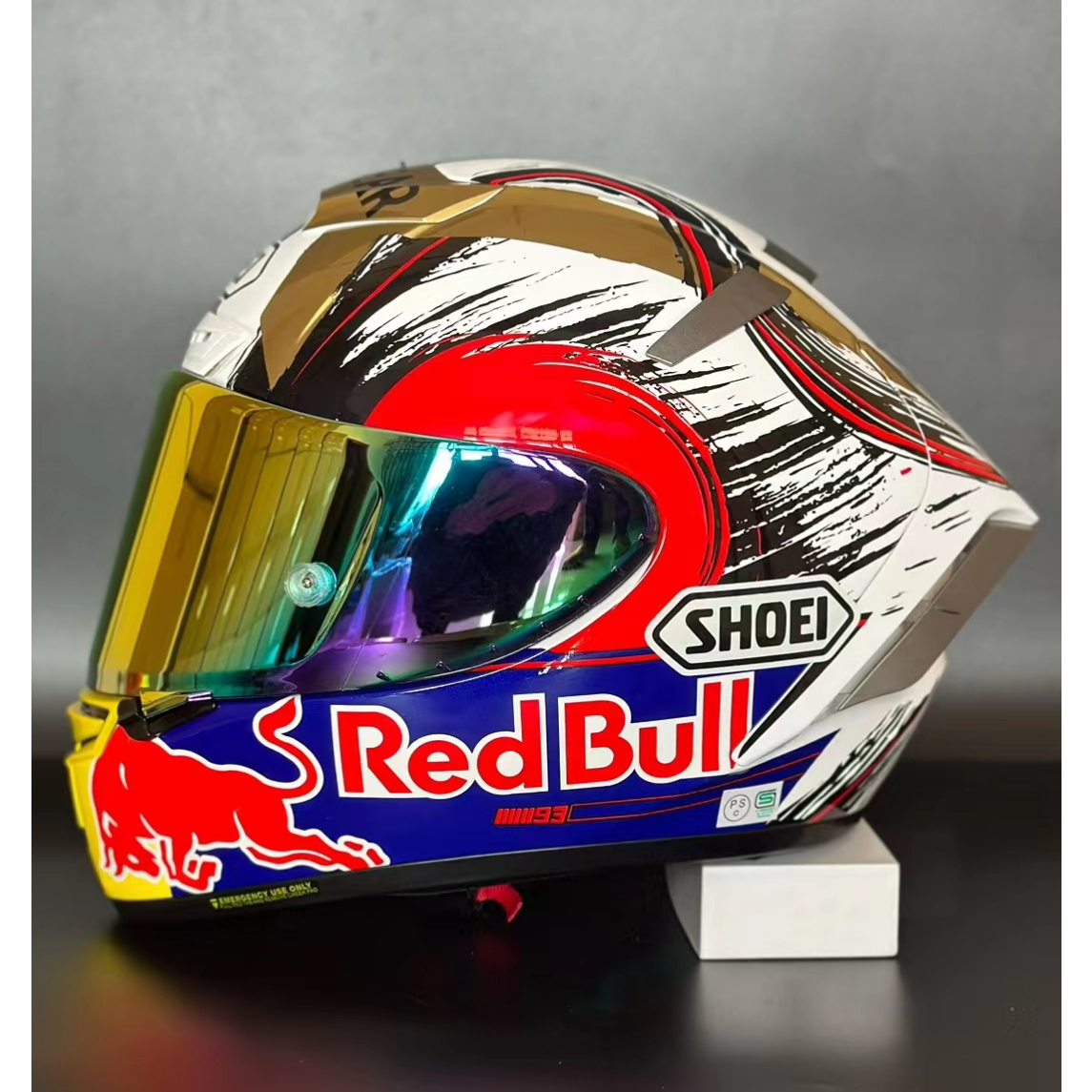 Free Visor SHOEI X14 Motegi 1 Cat Japan Red Bull Redbull Special ...