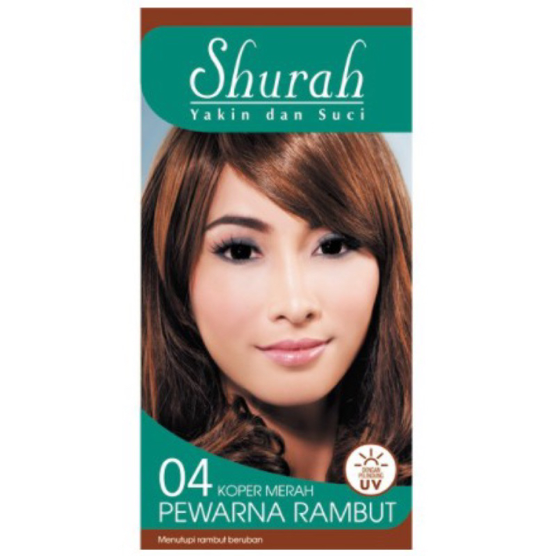 Shurah Pewarna Rambut (HALAL) Dengan Pelindungi UV / Hair Color (NEW ...