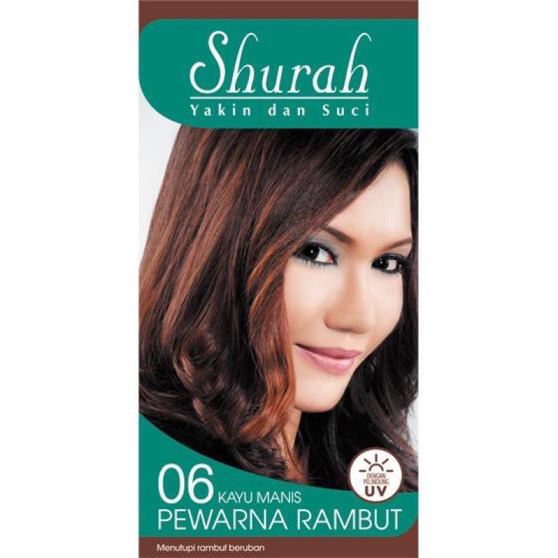 Shurah Pewarna Rambut (HALAL) Dengan Pelindungi UV / Hair Color (NEW ...