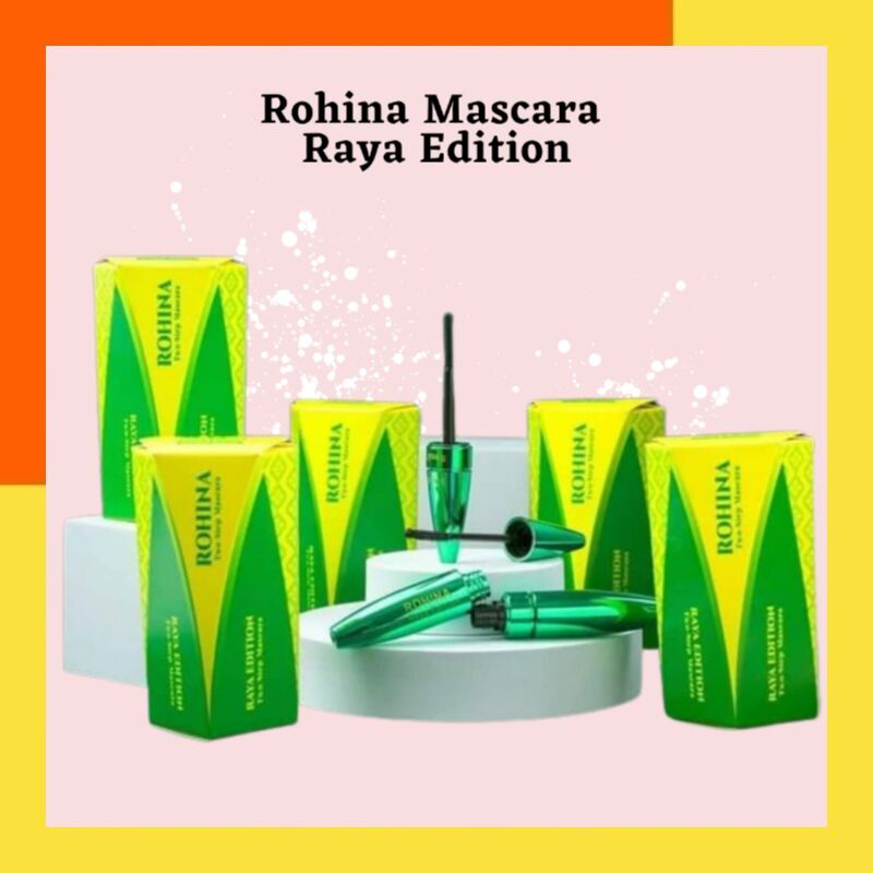 FAST DELIVERY ROHINA MASCARA LIMITED EDITION | Shopee Malaysia