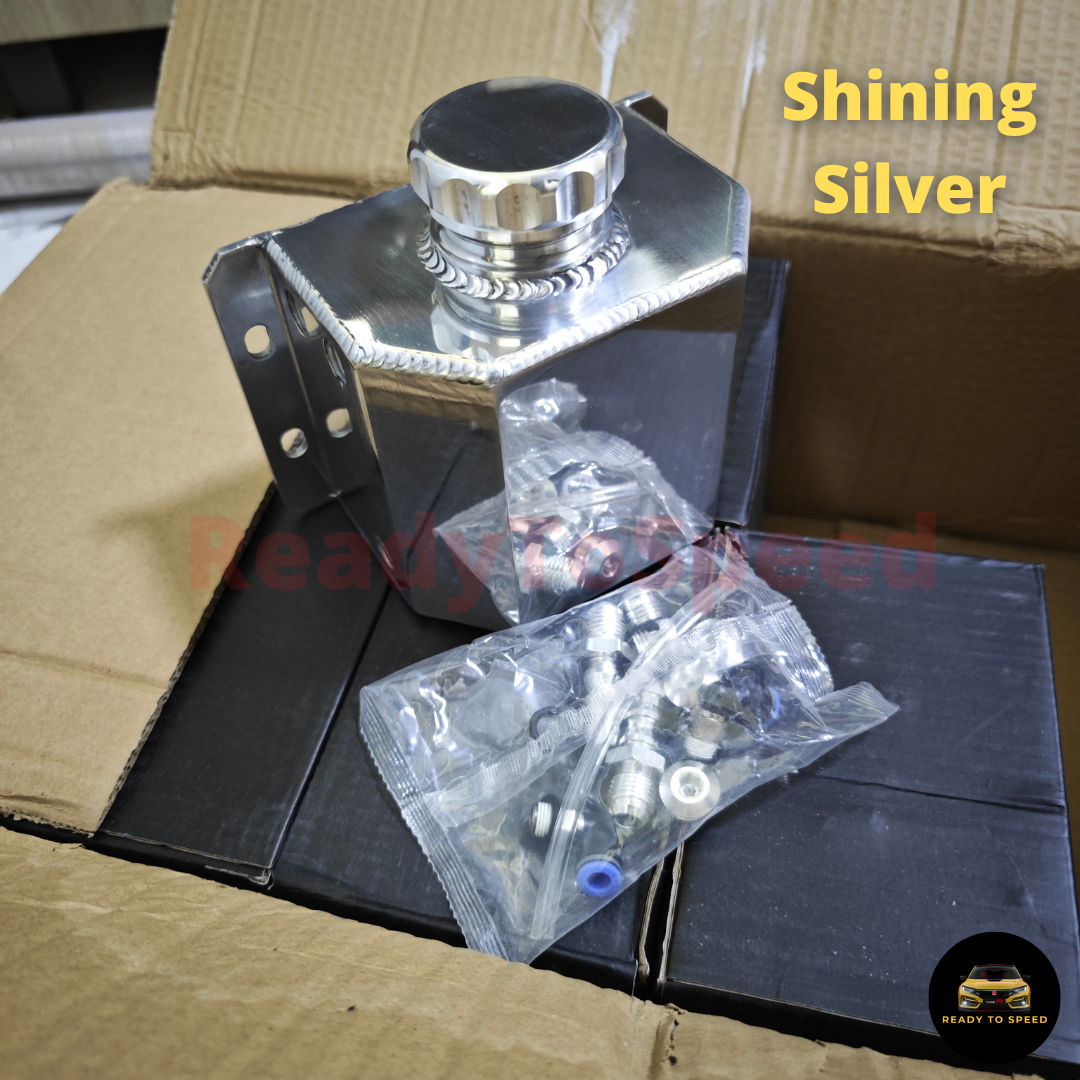 Universal 1L Alloy Catch Tank - Engine Breather Tank - Coolant ...