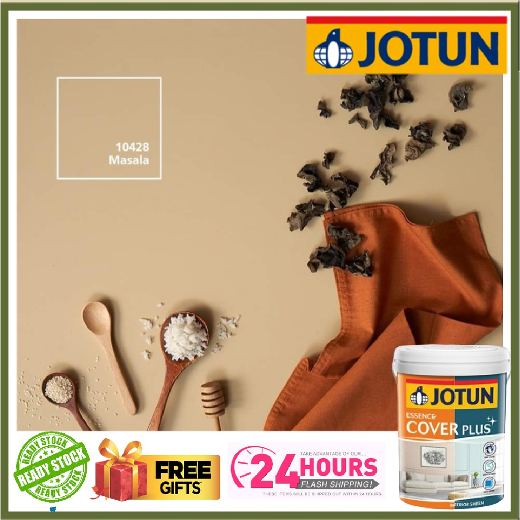 JOTUN 1L 10428 MASALA ESSENCE COVER PLUS SHEEN & MATT/INTERIOR WALL ...