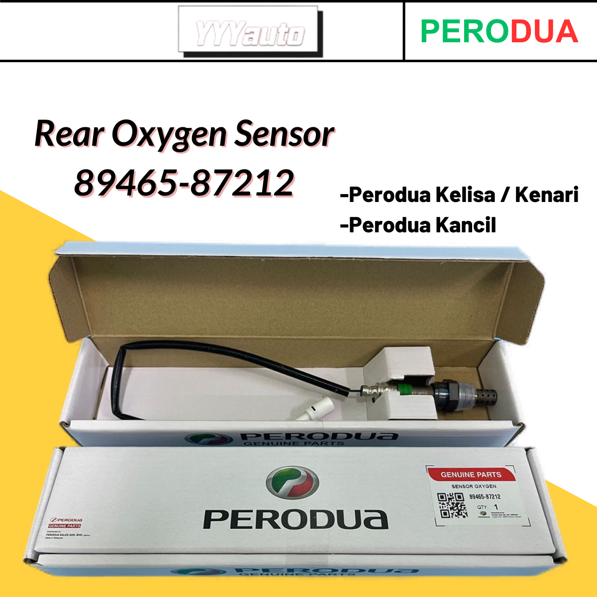 89465-87212 ORIGINAL PERODUA KELISA , KENARI Oxygen Sensor / O2 Sensor ...