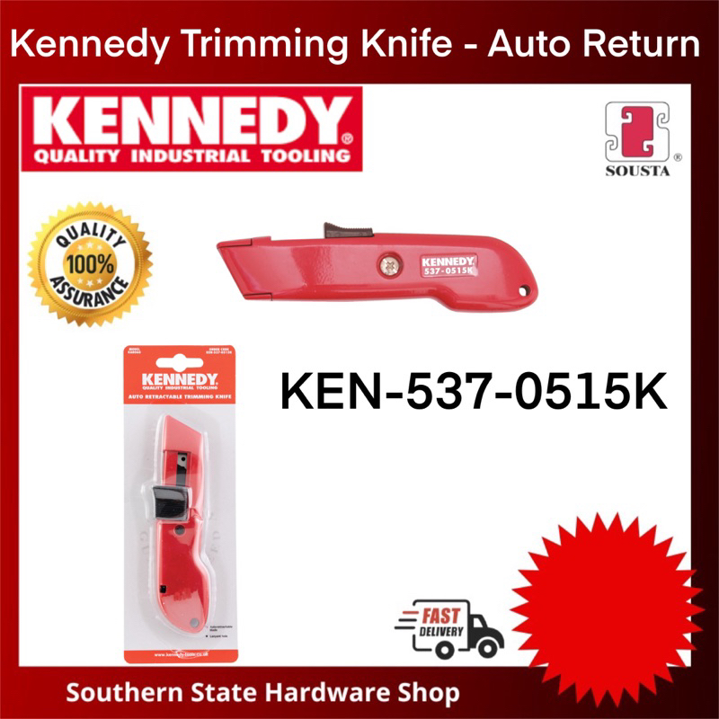 Kennedy Trimming Knife - Auto Return KEN-537-0515K | Shopee Malaysia