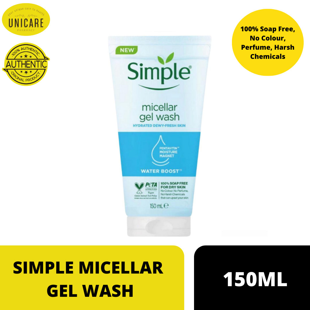 SIMPLE MICELLAR GEL WASH 150ML | Shopee Malaysia