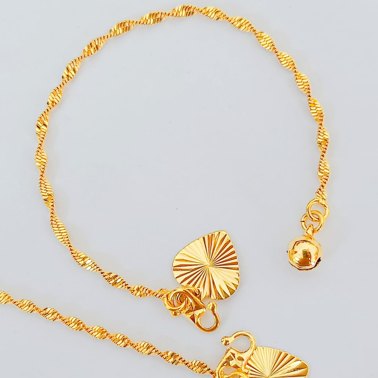Anklet Rantai Kaki GOLD PLATED | Shopee Malaysia