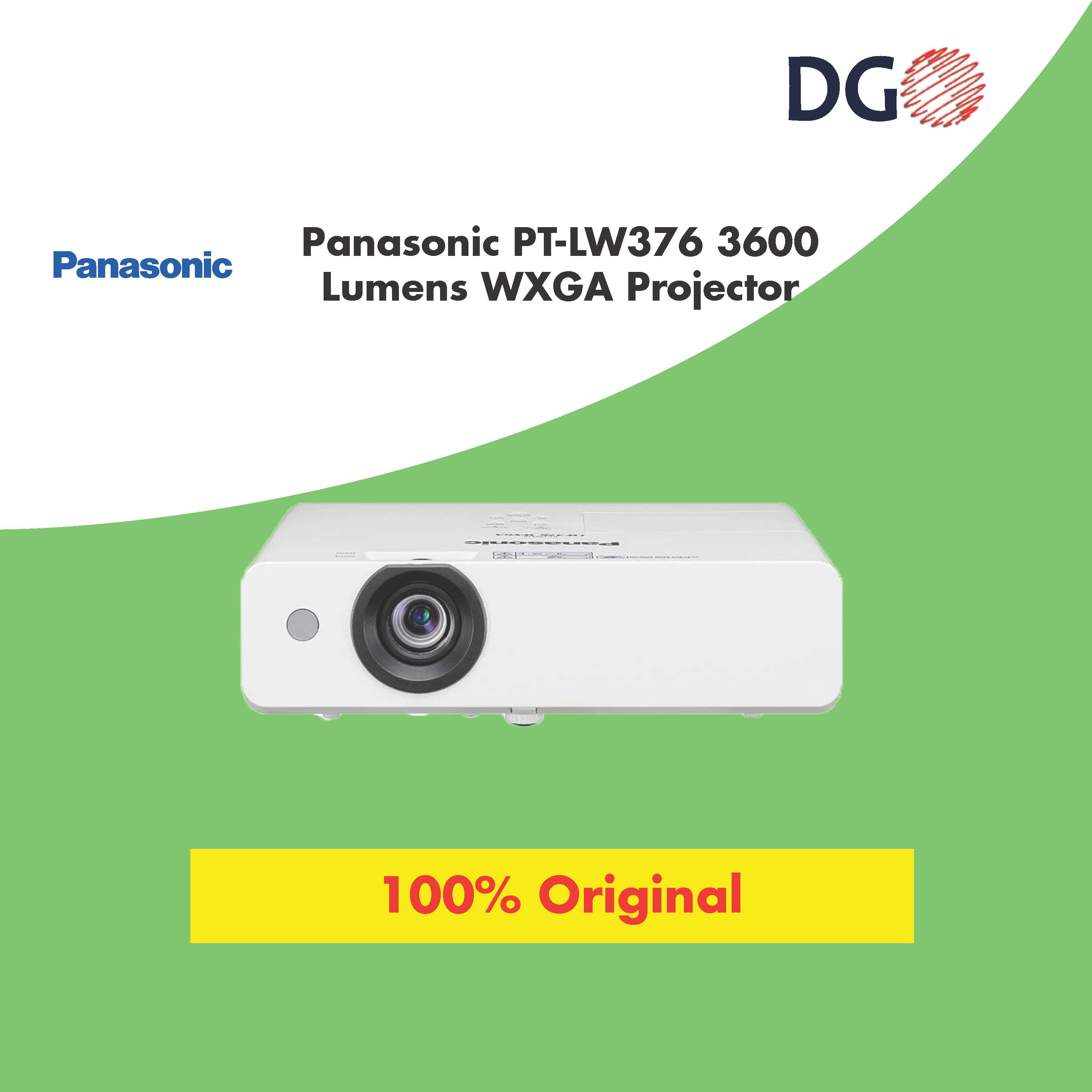 Panasonic PT-LW376 3600 Lumens WXGA Projector | Shopee Malaysia