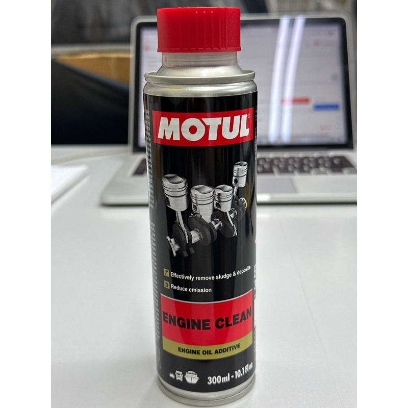 MOTUL ENGINE CLEAN - Engine Oil Additive (300 ML) / Oil Flush / Cleaner ...