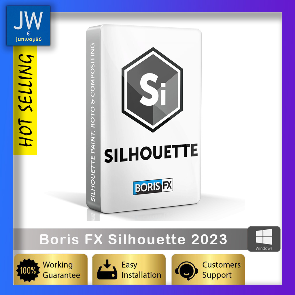 Boris FX Silhouette 2023 Full Version | Shopee Malaysia