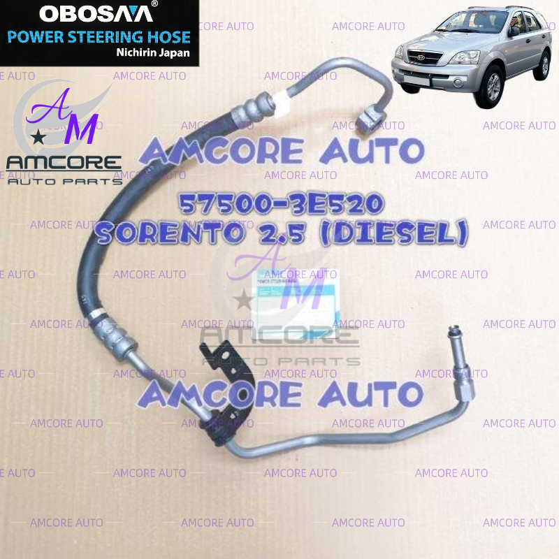 KIA SORENTO 2.5 (DIESEL) - Power Steering Pressure Hose (OBOSAA ...