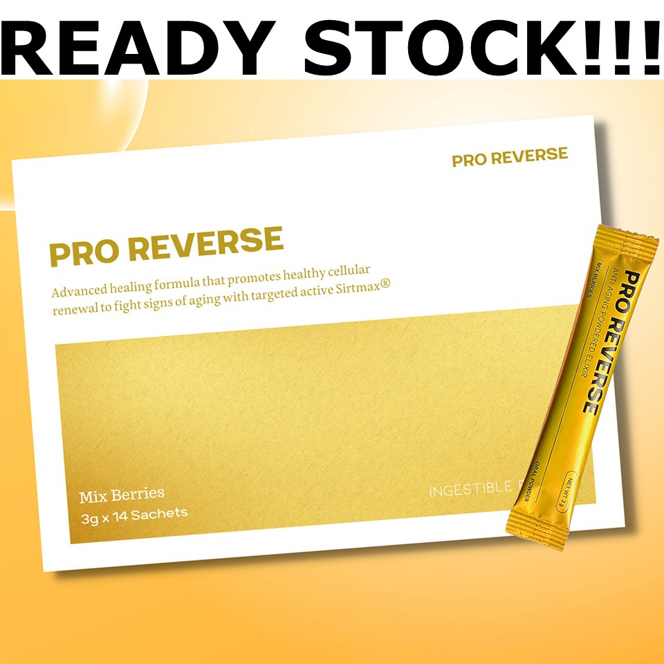 Pro Reverse 细胞逆龄条 Healthy Cellular Renewal Sirtmax ProReverse | Shopee ...