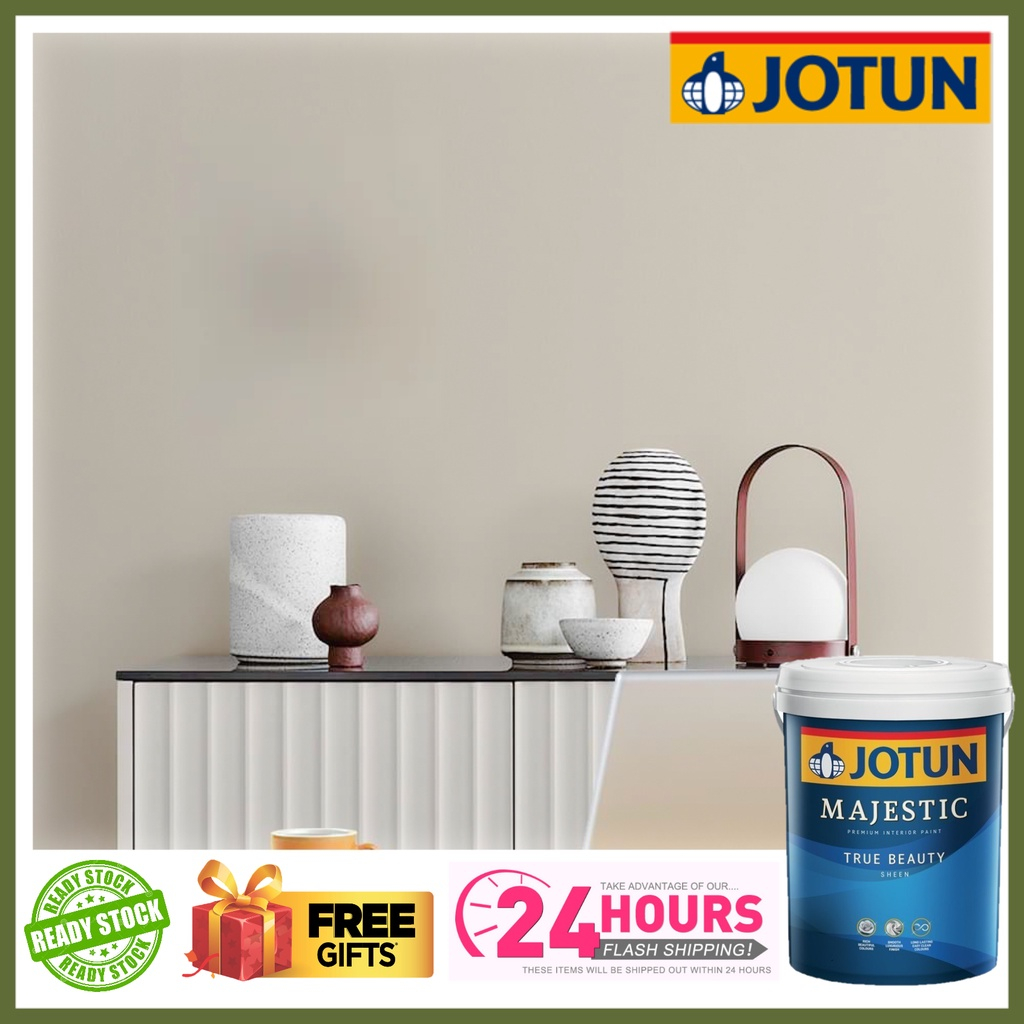 JOTUN 1L 1926 WINTER MIST Majestic True Beauty Sheen /Cat Dalam Kilat ...