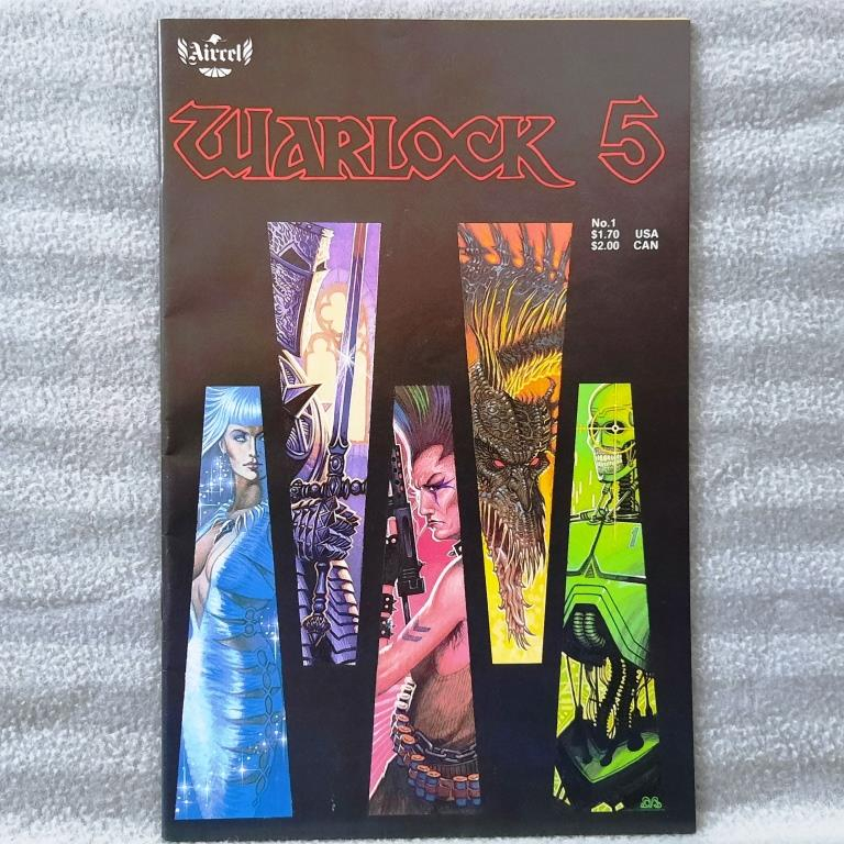 Warlock 5 #1 (Aircel Comics) FIRST Issue (Denis Beauvais, Gordon Derry ...