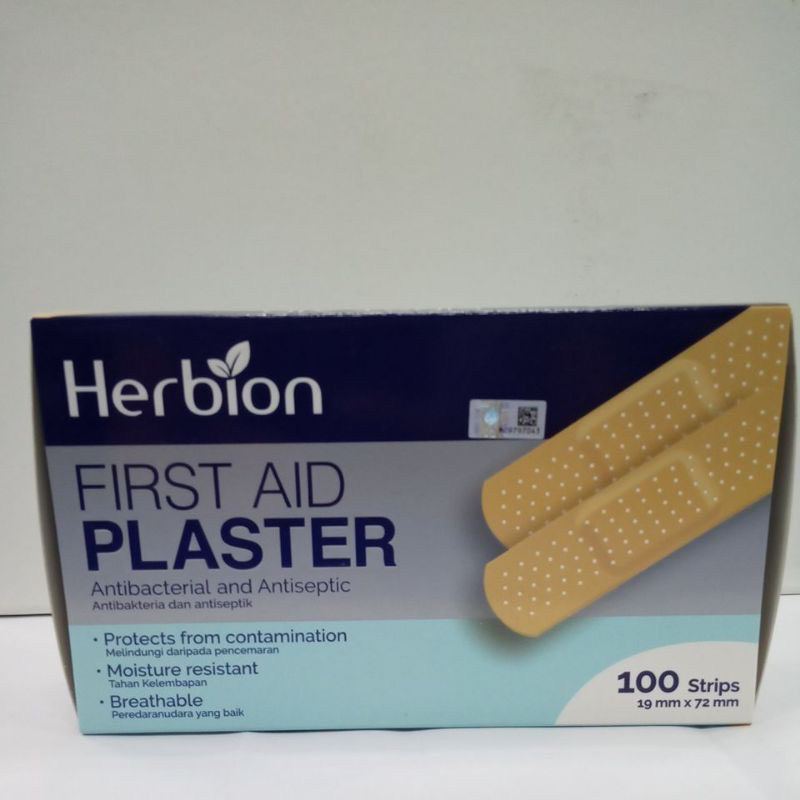 Herbion First Aid Plaster 100’s | Shopee Malaysia