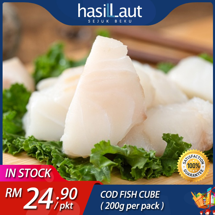 【READY STOCK】COD FISH CUBE 200G± | Shopee Malaysia