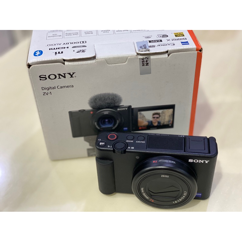 [USED] Sony ZV-1 / ZV1 Digital Camera Black (99% like new) | Shopee ...
