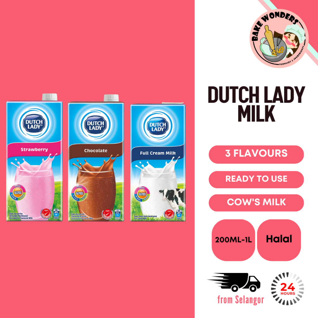 Dutch Lady Professional Full Cream Milk/ Dutch Lady UHT Full Cream Milk ...