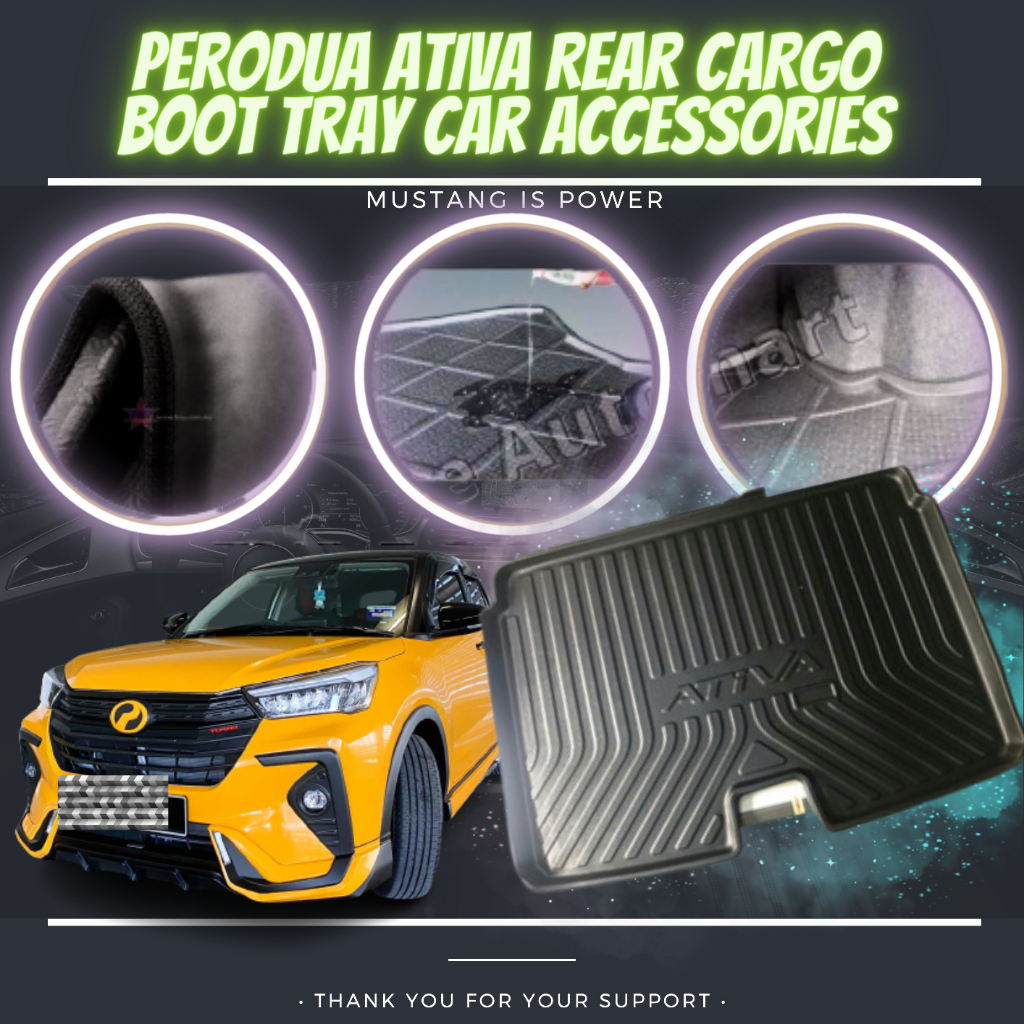 PERODUA ATIVA REAR CARGO BOOT TRAY CAR ACCESSORIES HIGH QUANLITY ...