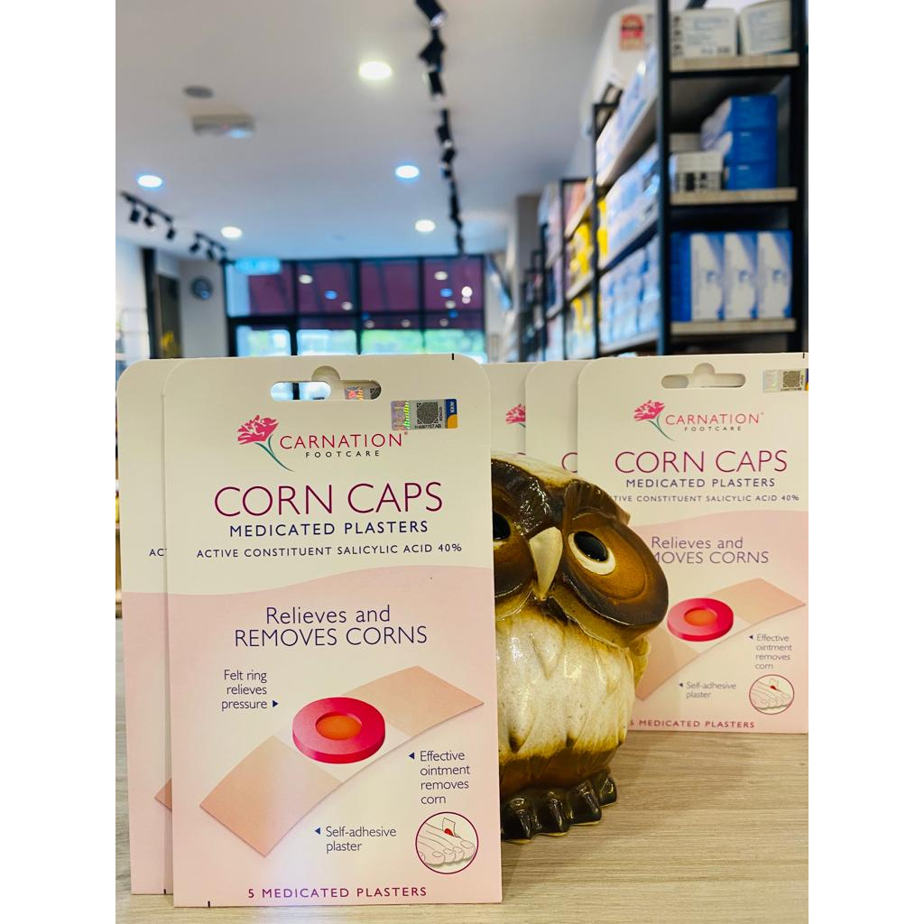 CARNATION CORN CAPS MEDICATED PLASTERS 5's | Shopee Malaysia