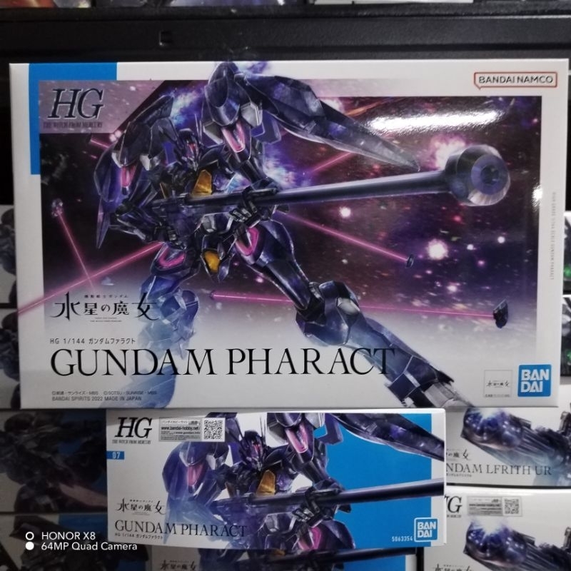BANDAI HG 1/144 GUNDAM PHARACT | Shopee Malaysia